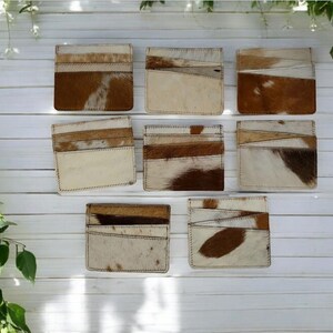 Cowhide Card Holder,western,cowhide Card Holders,hair on Hide, Gifts ...