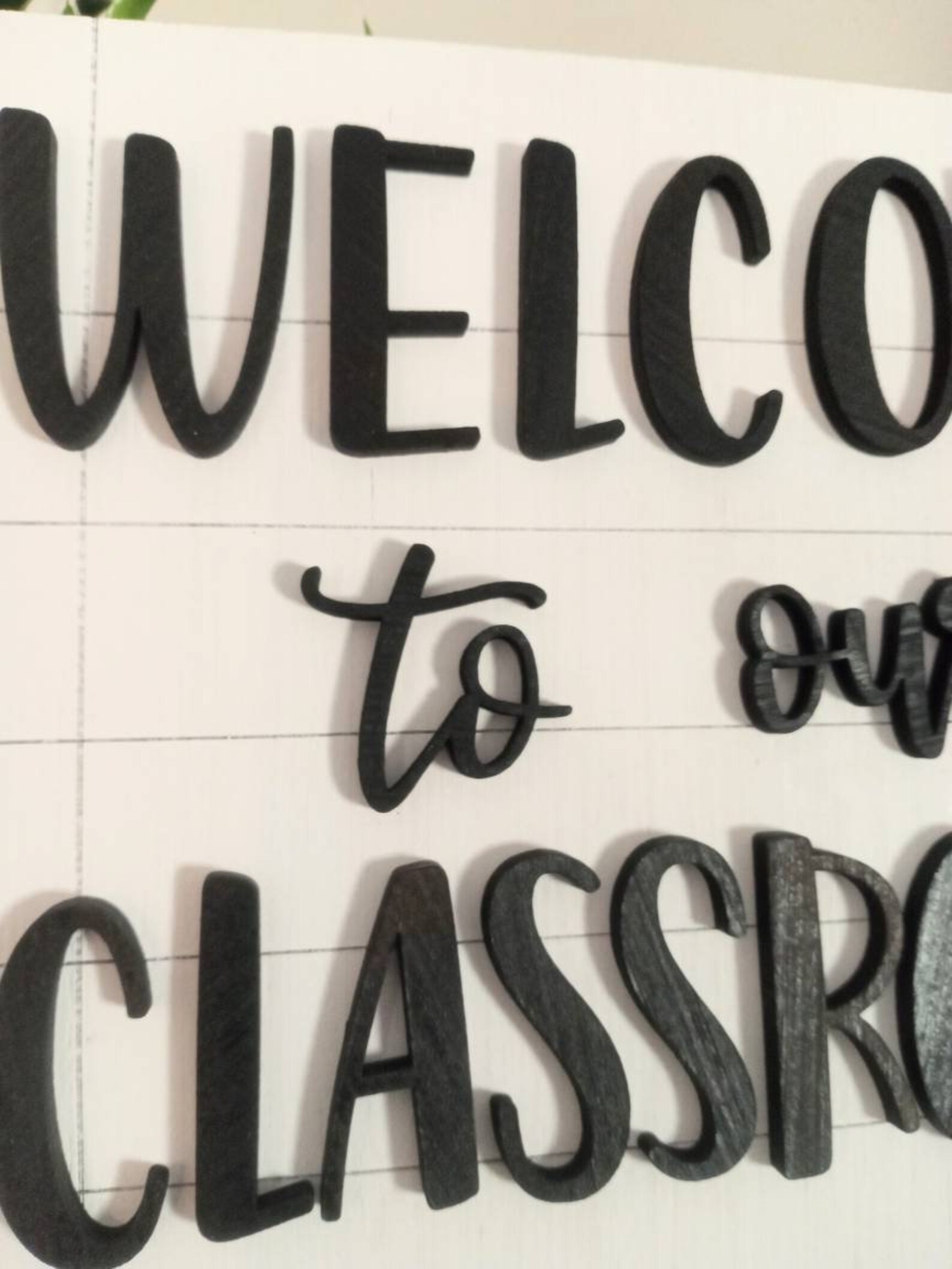 Welcome to Our Classroom Teacher Gifts Teacher Sign Classroom - Etsy
