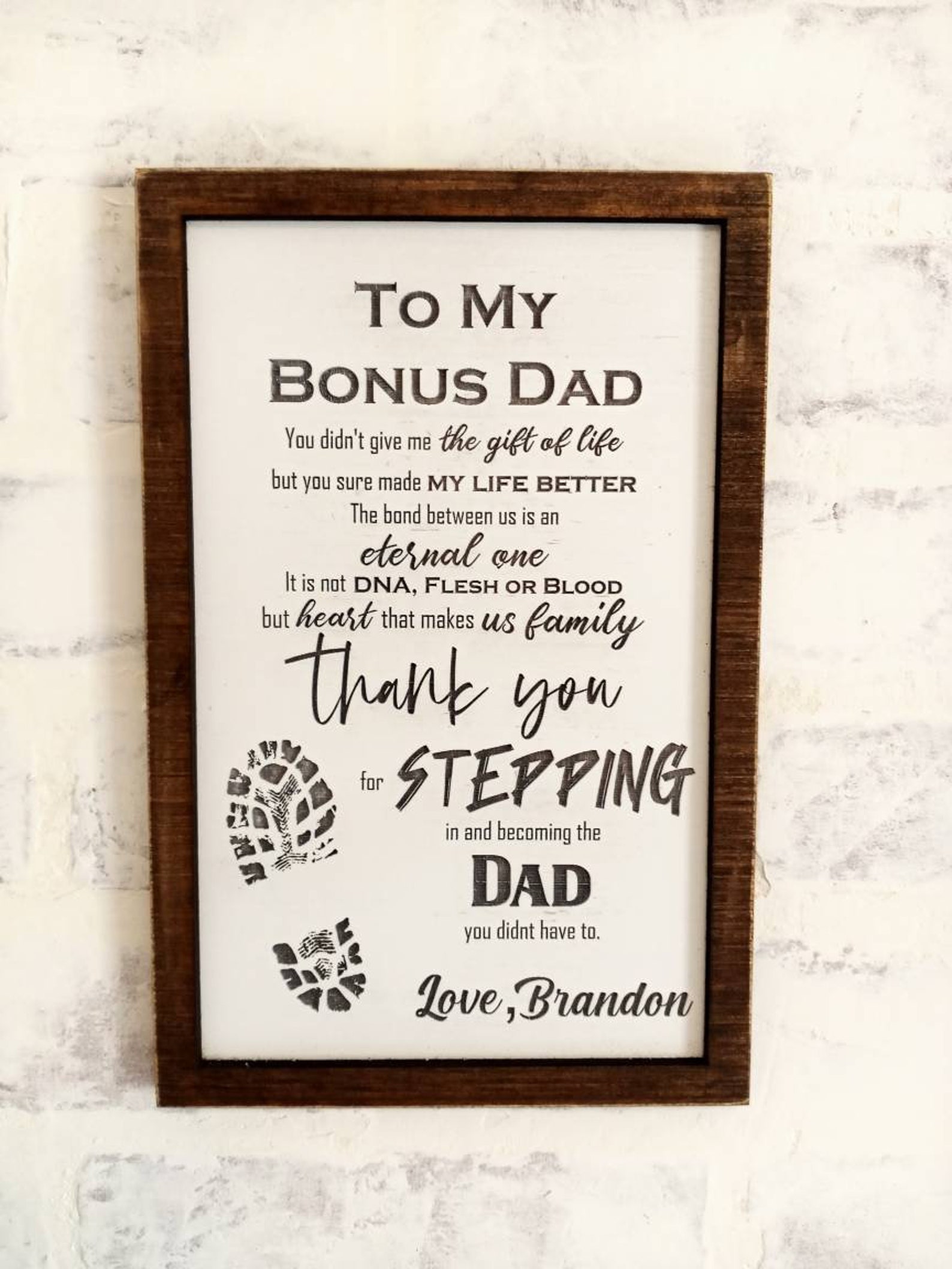 Bonus Dad Gift..stepfather Gift.. Fathers Day Gift.. the Dad | Etsy