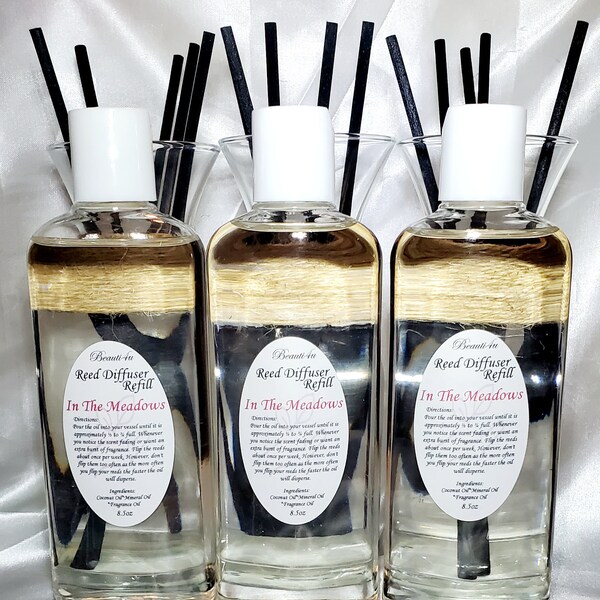 Reed Diffuser Refill - Etsy