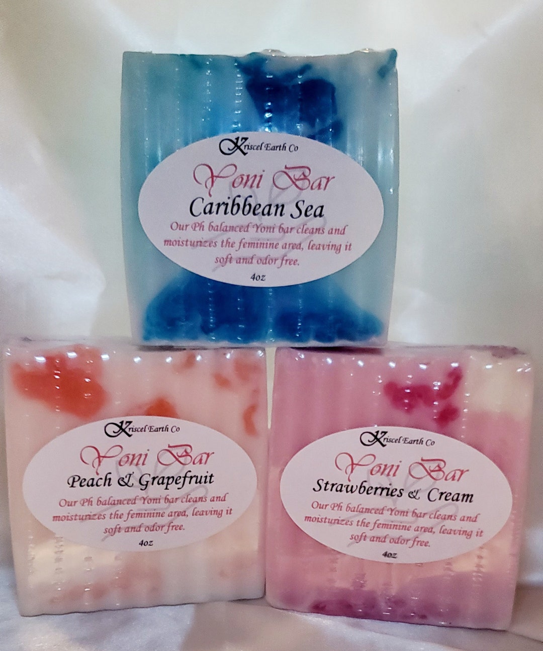Yoni Bar Soap Feminine Wash Vaginal Care 3.5oz (sampler=1oz Ea.) - Etsy