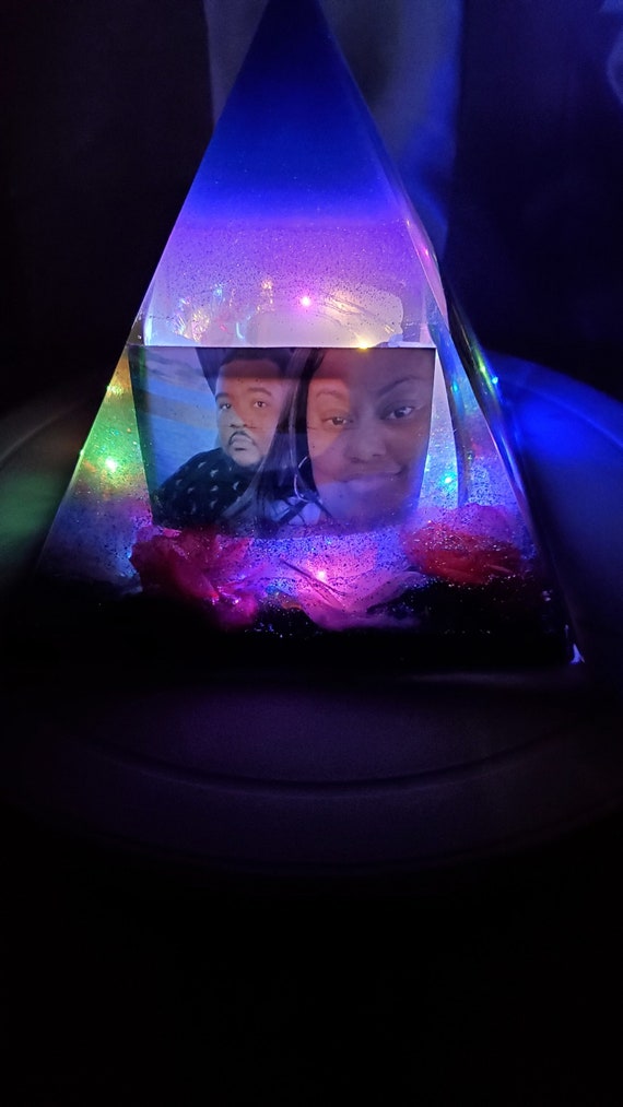 Custom Pyramid W/ Rotating Base - Etsy