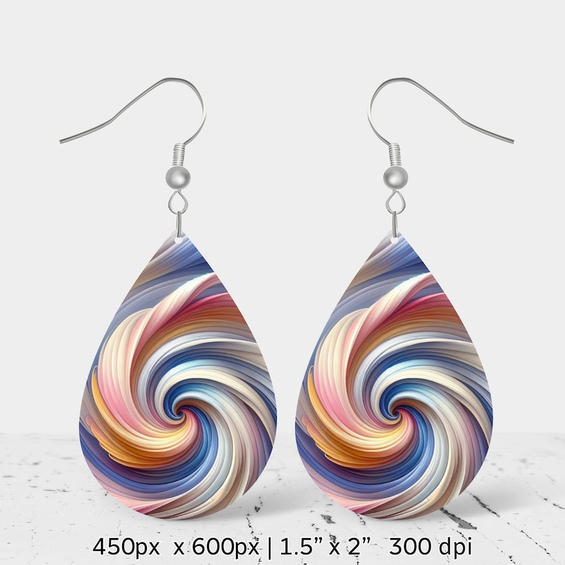 Abstract Earrings - Etsy