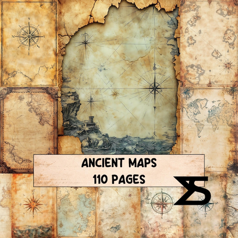 Ancient Maps - Etsy