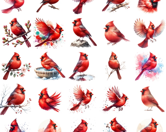 Cardinal Pocket Hug - Etsy