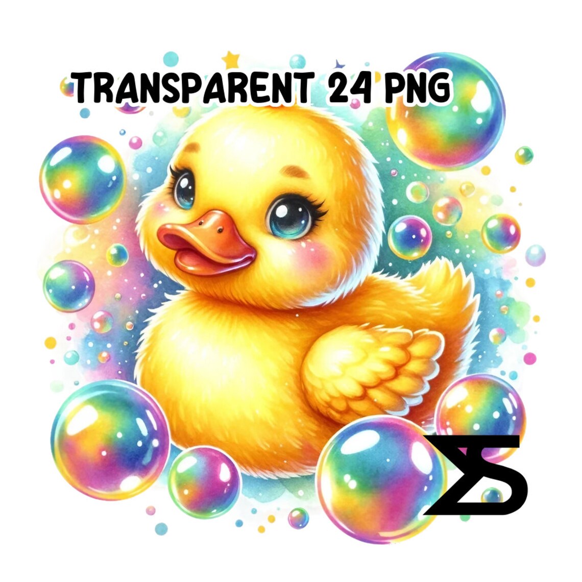 24 Rubber Duck Clipart Bundle Png, Clipart Bundle, Commercial Use ...