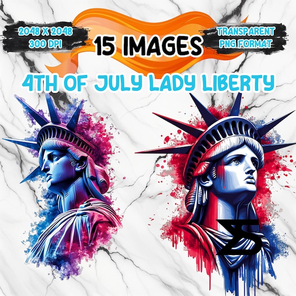 Lady Liberty Sticker - Etsy