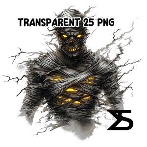 25 Watercolor Halloween Mummy Clipart , Mummy Clipart PNG, Clipart ...