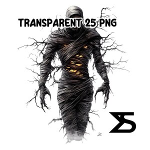 25 Watercolor Halloween Mummy Clipart , Mummy Clipart PNG, Clipart ...