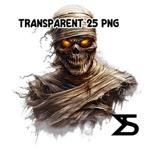 25 Watercolor Halloween Mummy Clipart , Mummy Clipart PNG, Clipart ...