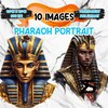 Egyptian Pharaoh -masonic - SVG, PNG, PDF, Jpg Files-- With Black ...