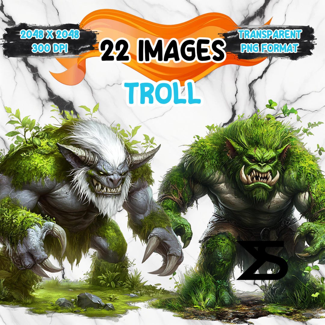 Watercolor Troll PNG Image With Transparent Background, Troll Clipart ...