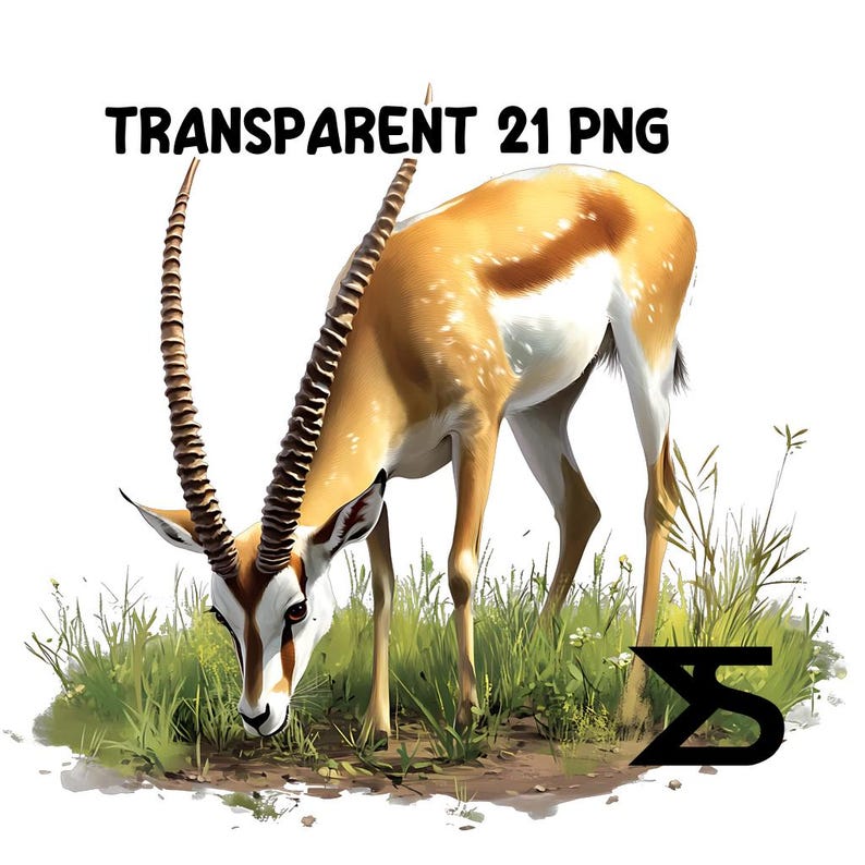 Watercolor Grassland Animal PNG Image With Transparent Background ...