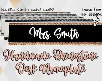 Crystal Nameplate - Etsy