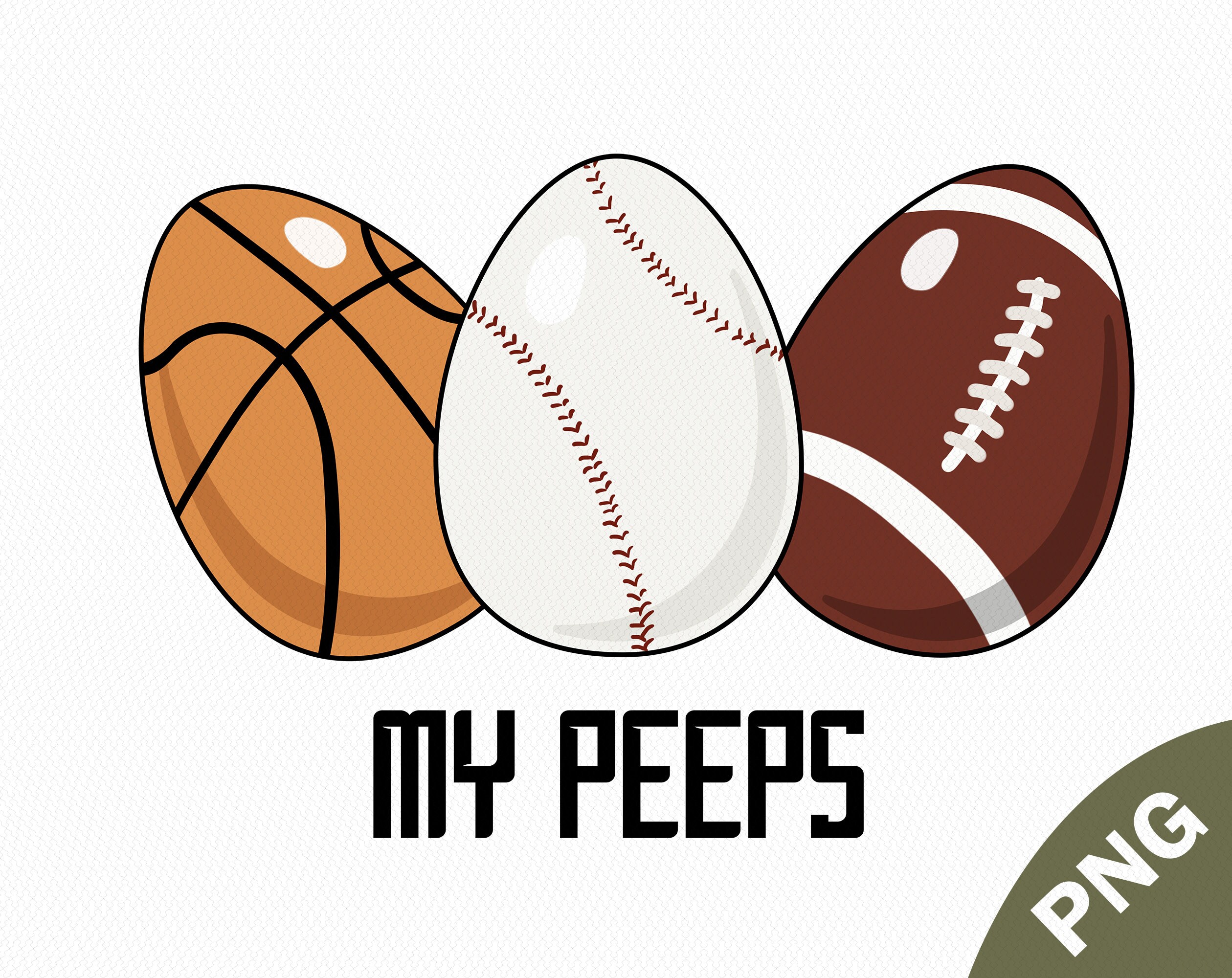 My Peeps Eggs Sports Png, Easter Sports, Basketball, Football, Baseball ...