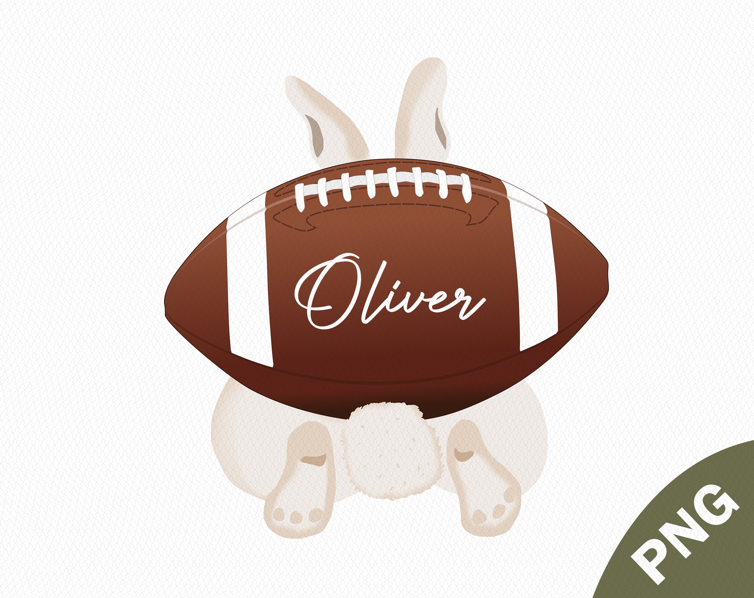Personalized Football Bunny Png, Bunny Sports, Bunny Basketball Easter ...