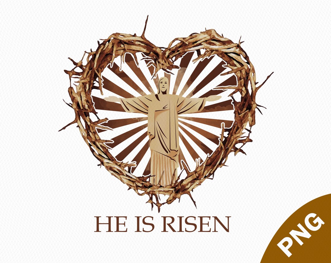 He is Risen Png, Jesus Easter Design, Jesus Cross, Easter Design ...