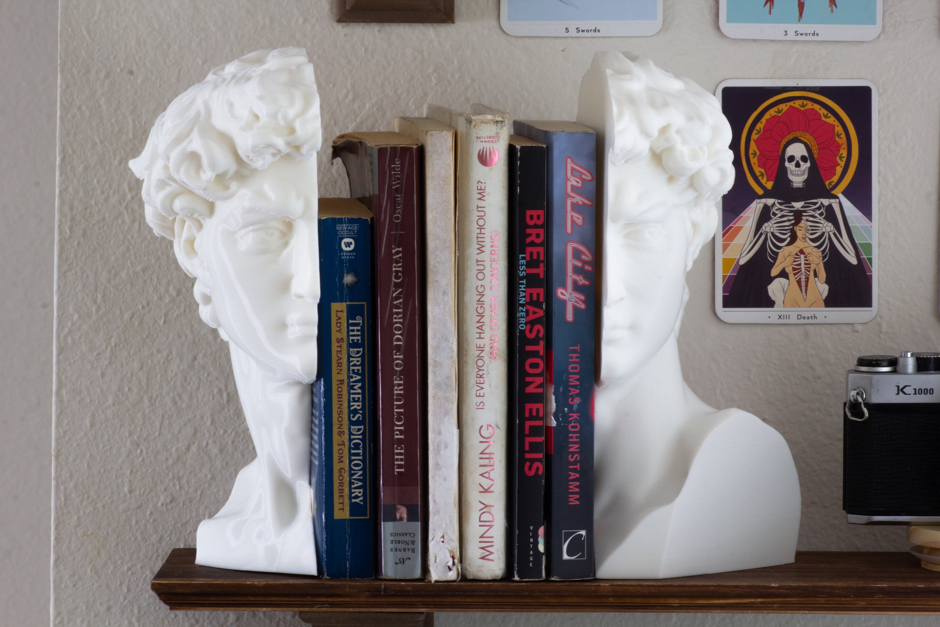 David Bust Bookend Michelangelo's David Bookstop - Etsy