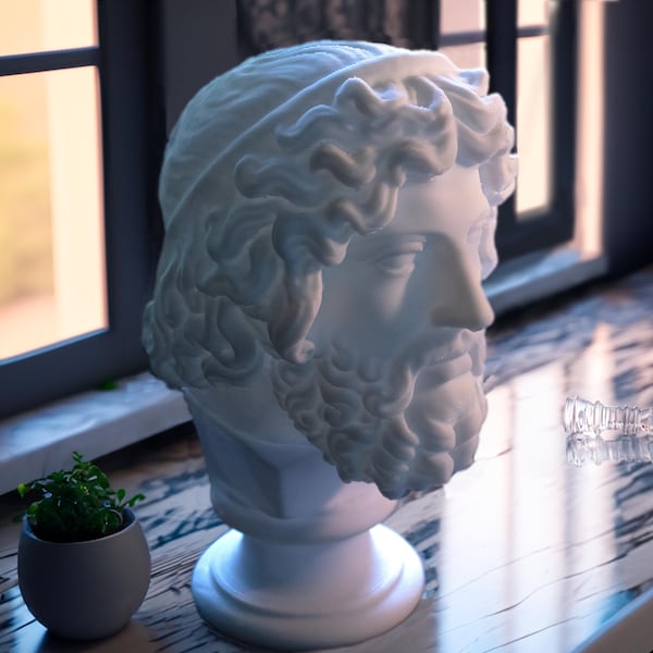 3d Printed Greek Sculpture - Etsy