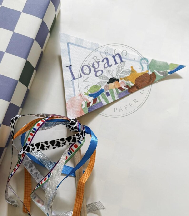 Toy Story Pennant Name Flag Banner, Customizable Name, Printable Party ...