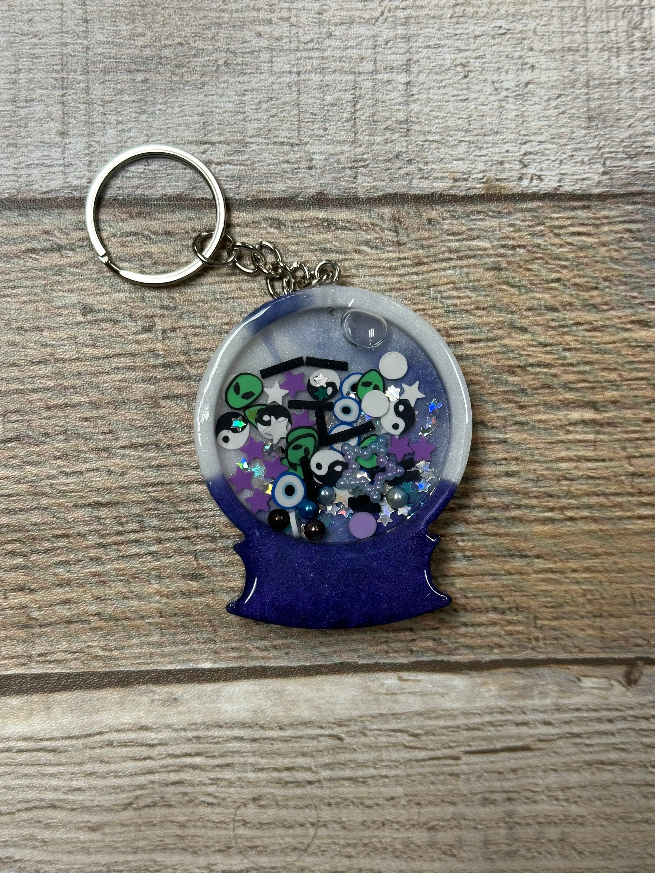 Crystal Ball Resin Shaker Kawaii Cute Resin Shaker Shaker - Etsy