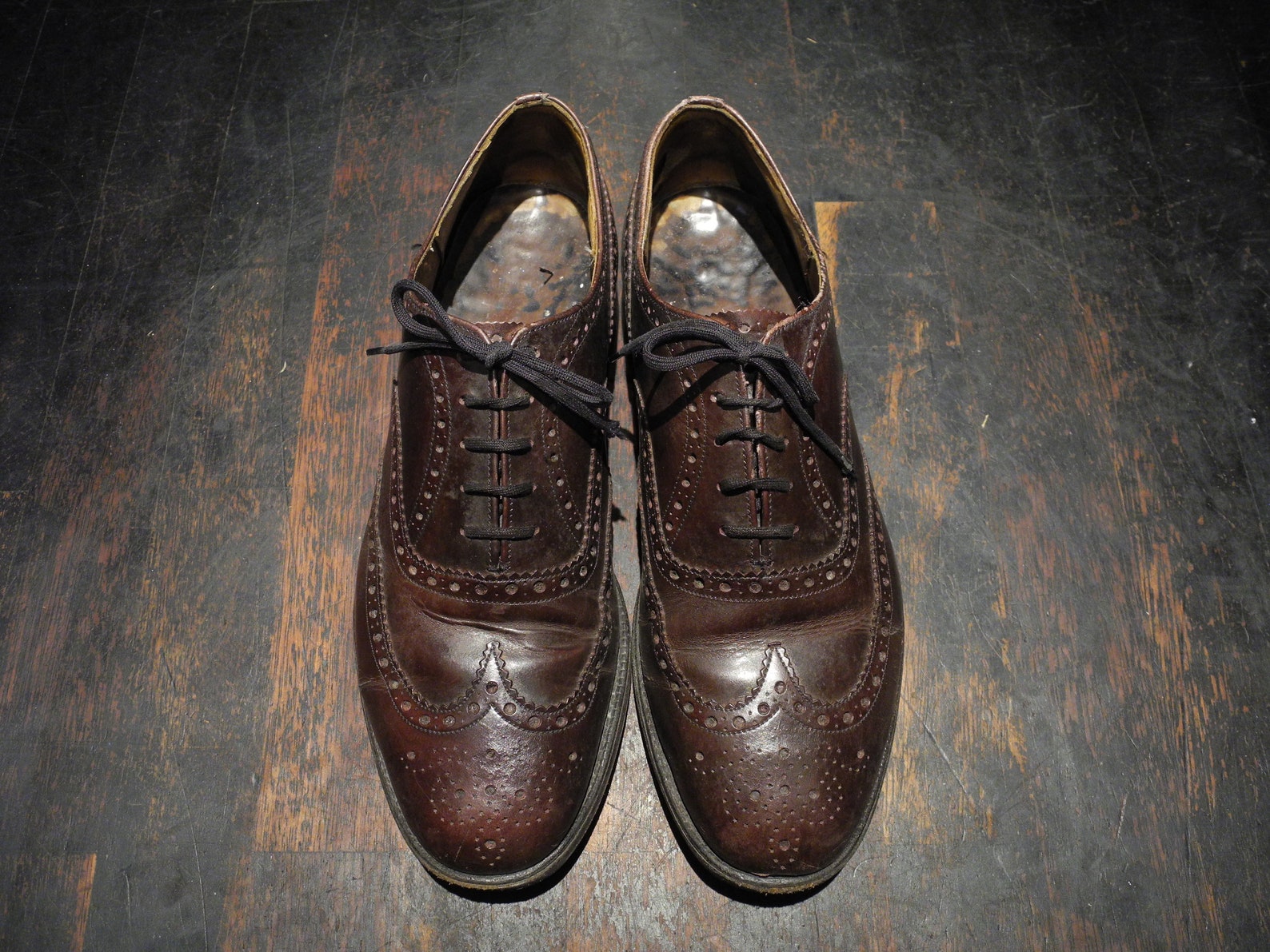 Church's Oxford Full Brogue UK 9.5 Bordeaux - Etsy