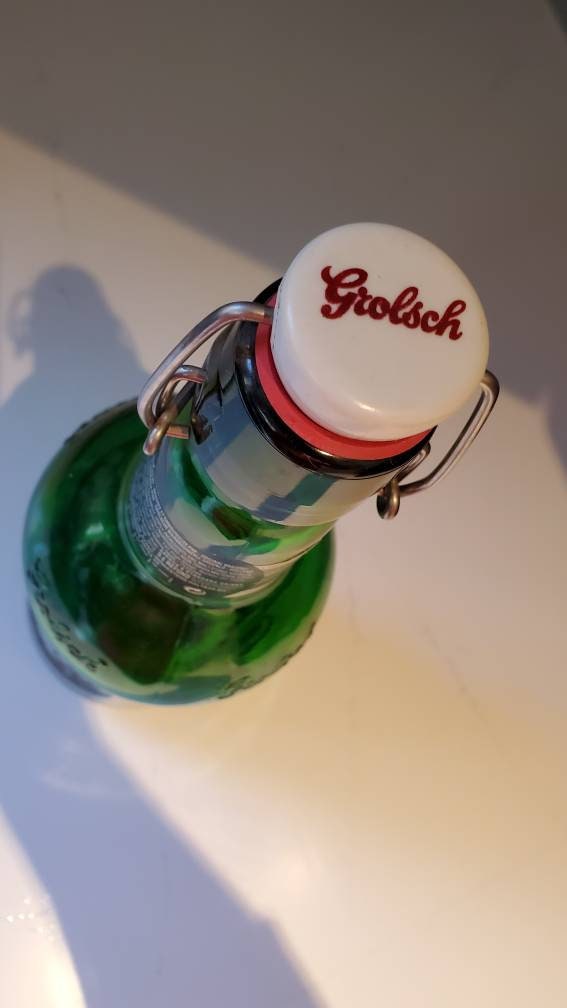 Massive GROLSCH BEER Bottle 14-1/2" Vintage Grolsch Premium Lager ...
