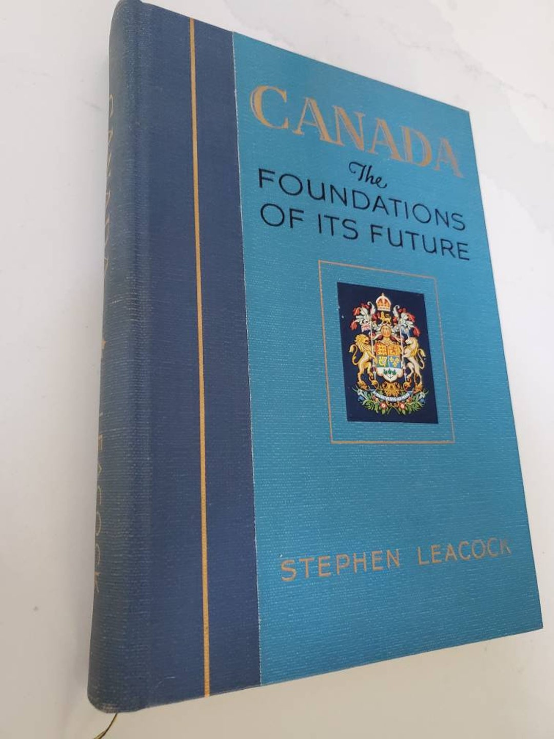 Vintage 1941 Canada: Foundations of Its Future S. Leacock - Etsy