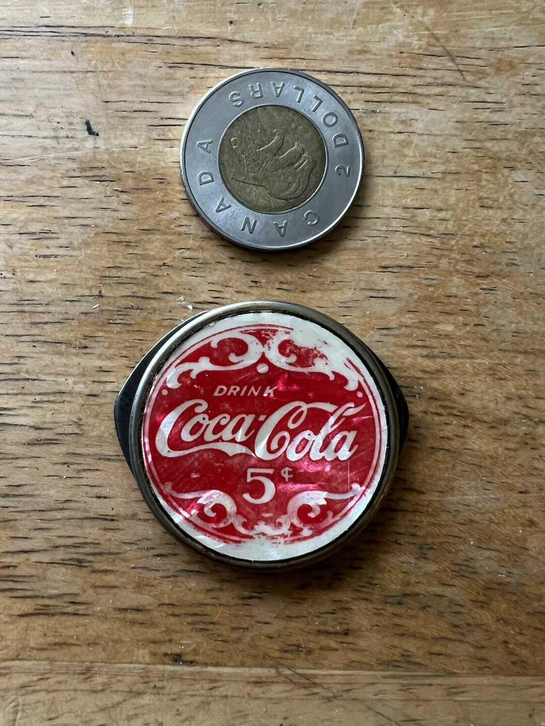 Rare Vintage 1950’s Coca-cola Round Coke Pearl Celluloid Pocket Knife ...