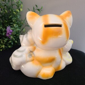 Adorable 1960's Cozy CAT Bank, Feline Family Trio Piggy Bank, Made in ...