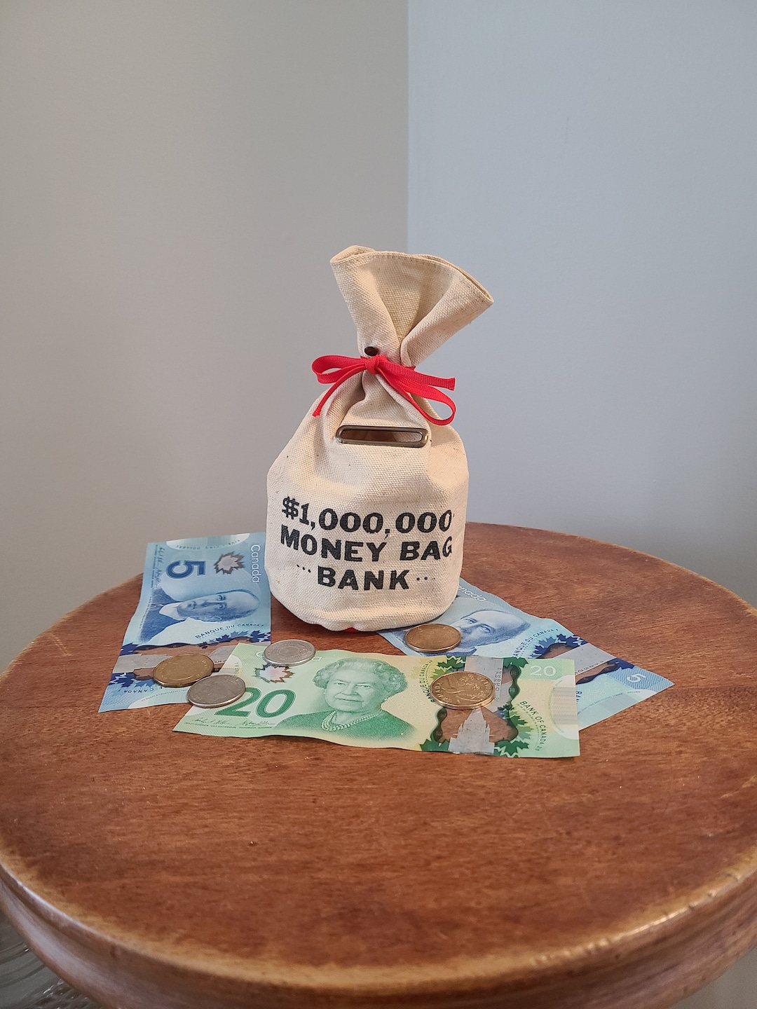 Vintage Money Bag Bank, 1953 Hong Kong Japan, RARE Collector's Loot Bag ...