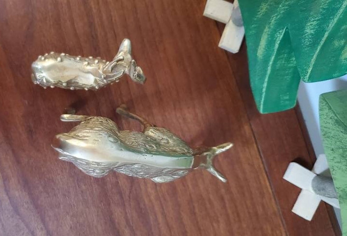 Vintage Brass Stag and Doe Deer Figurines CLASSY Mid-century - Etsy