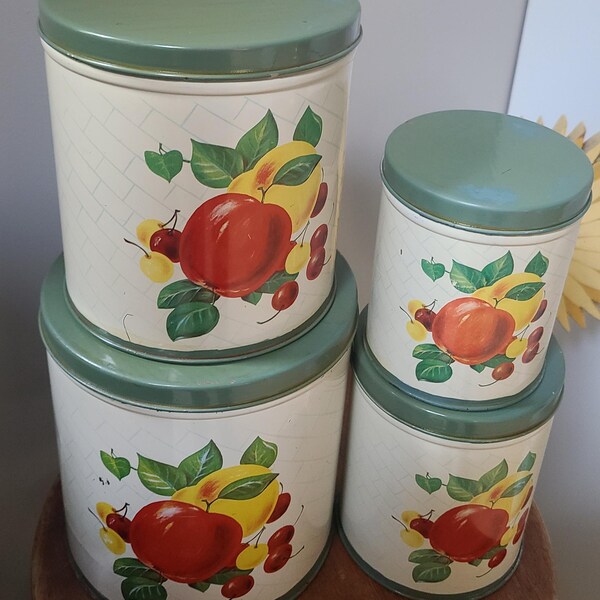 Fruit Canisters - Etsy