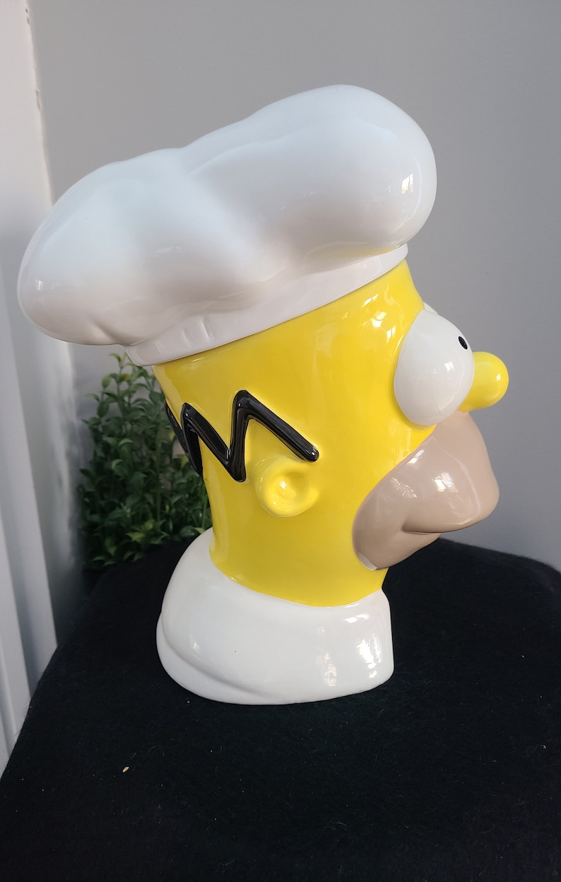 Rare Homer Simpson TALKING Cookie Jar D'oh Simpsons - Etsy