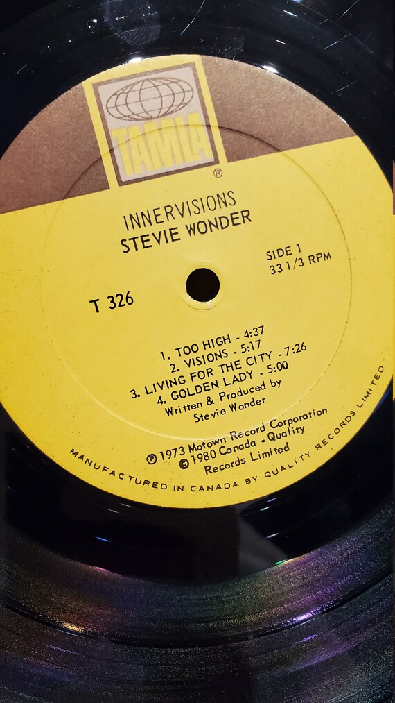 Stevie Wonder Innervisions Woodbury Music Shop, 59% OFF