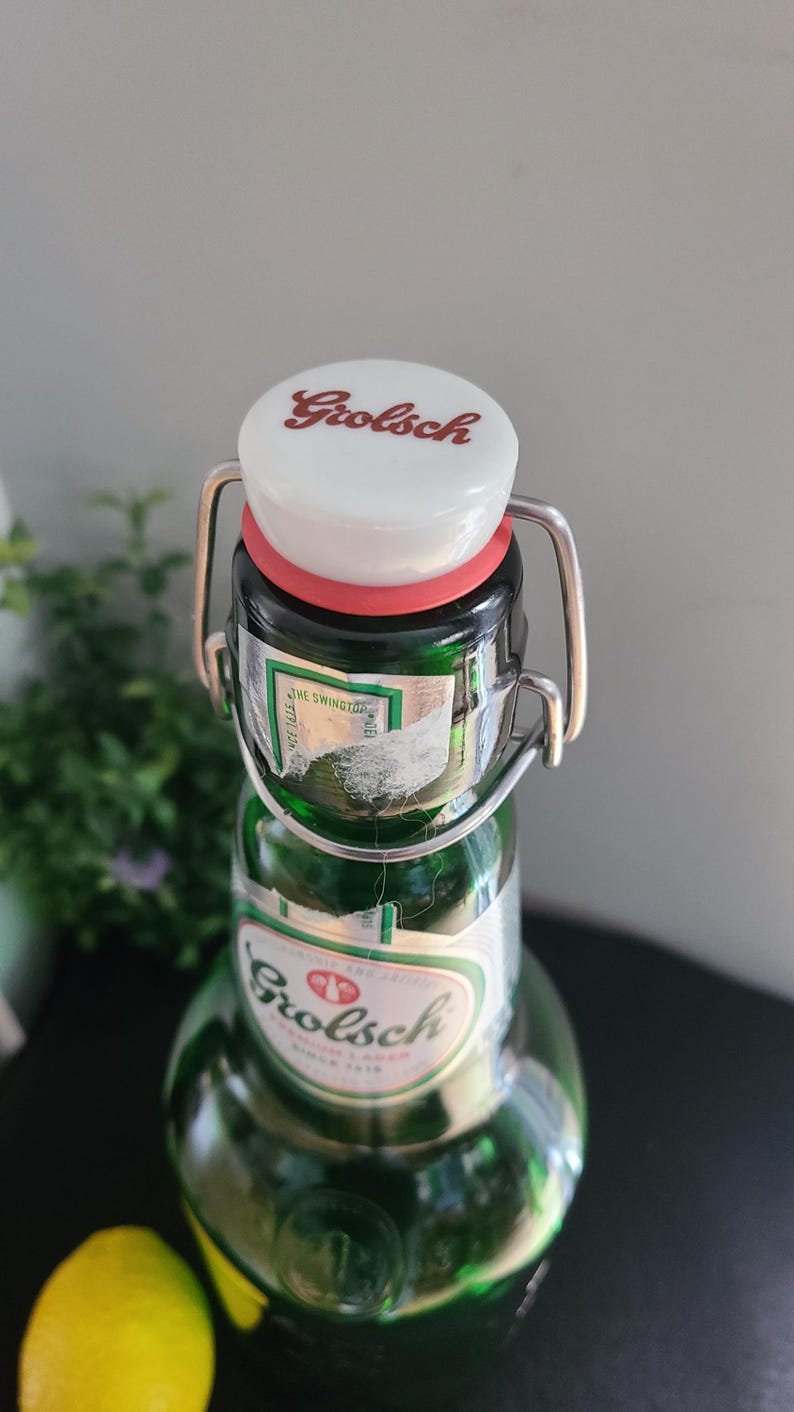 Massive GROLSCH BEER Bottle 14-1/2" Vintage Grolsch Premium Lager ...