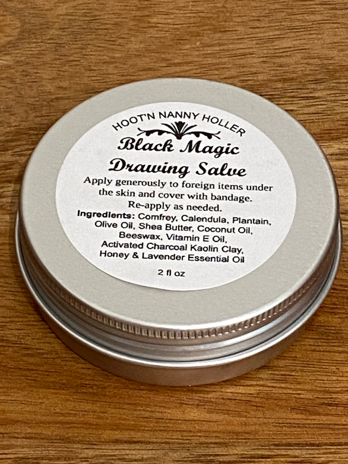 All Natural Black Magic Drawing Salve From Hoot'n Nanny Holler ...