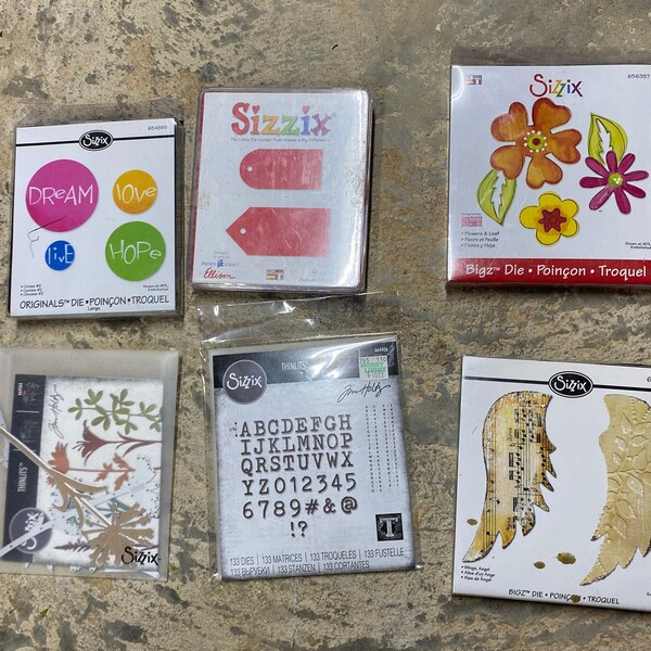 Sizzix Dies - Etsy