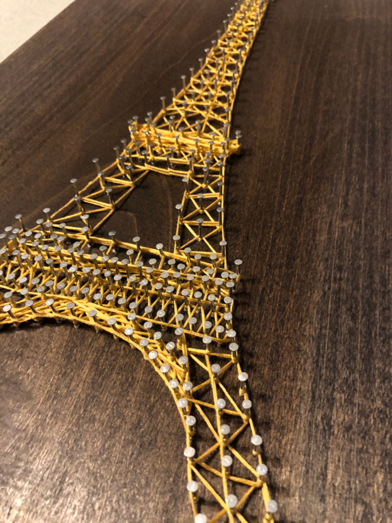 Eiffel Tower String Art - Etsy