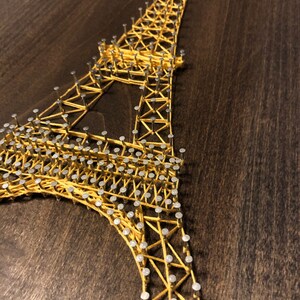 Eiffel Tower String Art - Etsy
