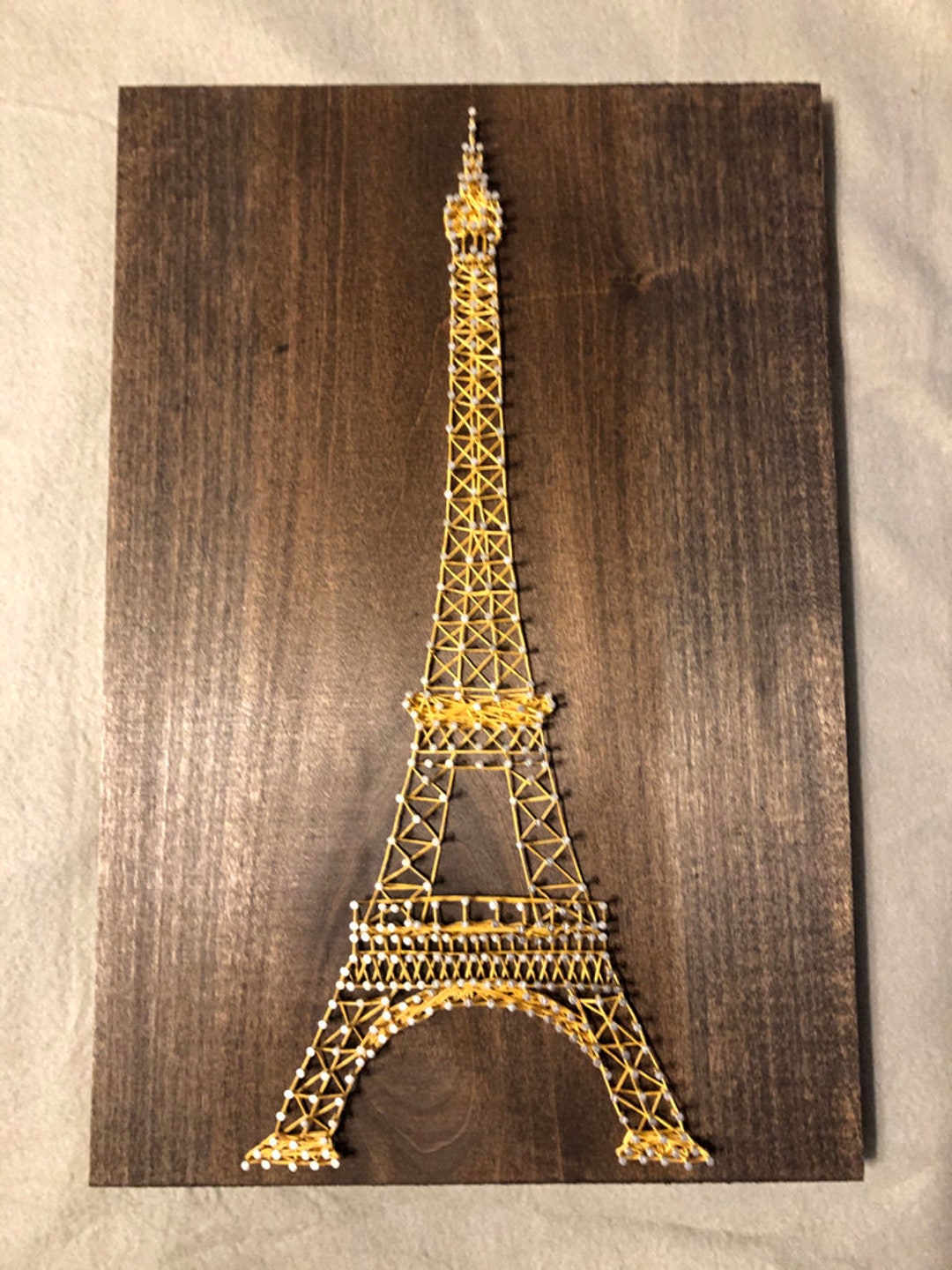 Eiffel Tower String Art - Etsy