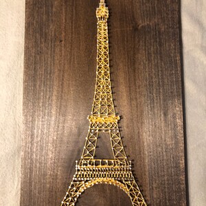 Eiffel Tower String Art - Etsy
