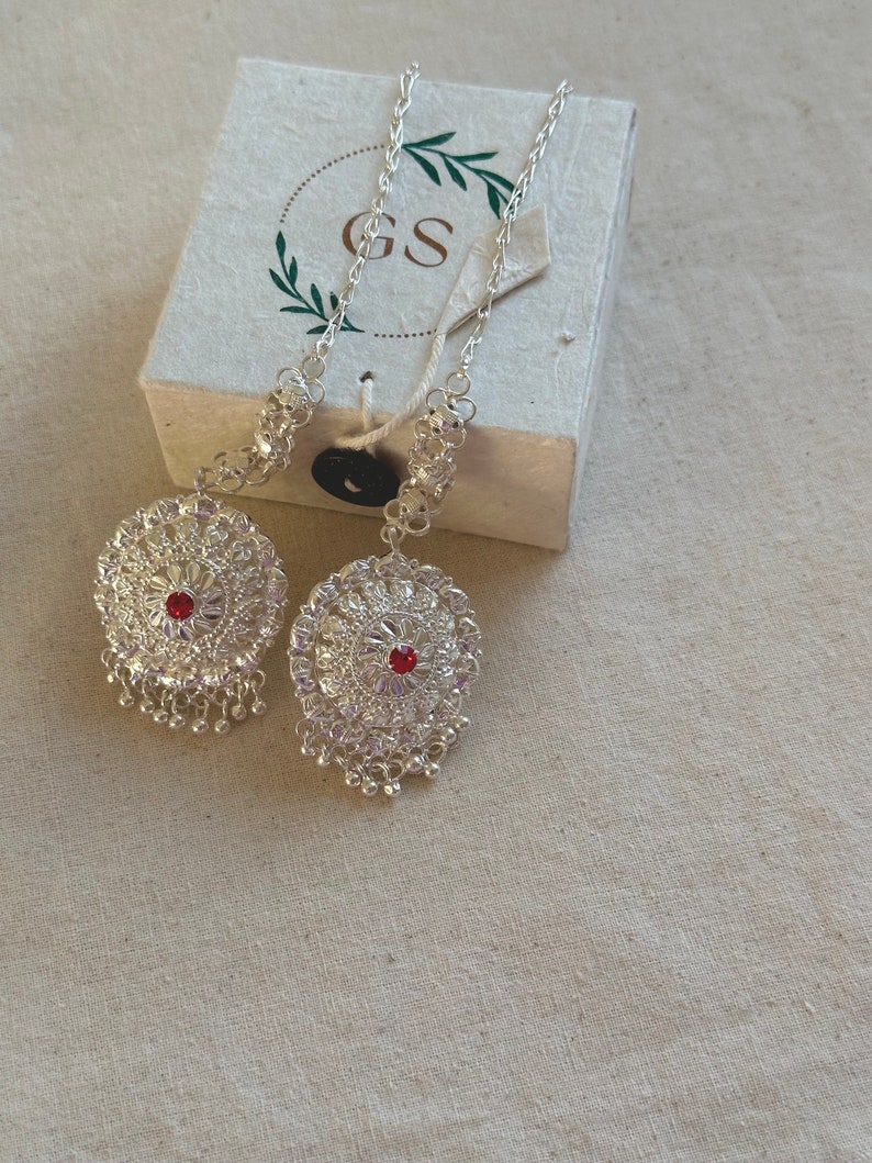 Nepali Ornaments Pure Silver Jewellery Godawari - Etsy