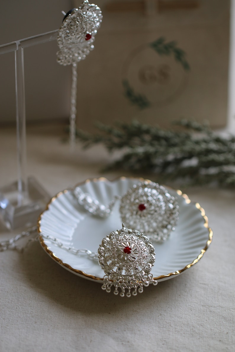 Nepali Ornaments Pure Silver Jewellery Godawari - Etsy