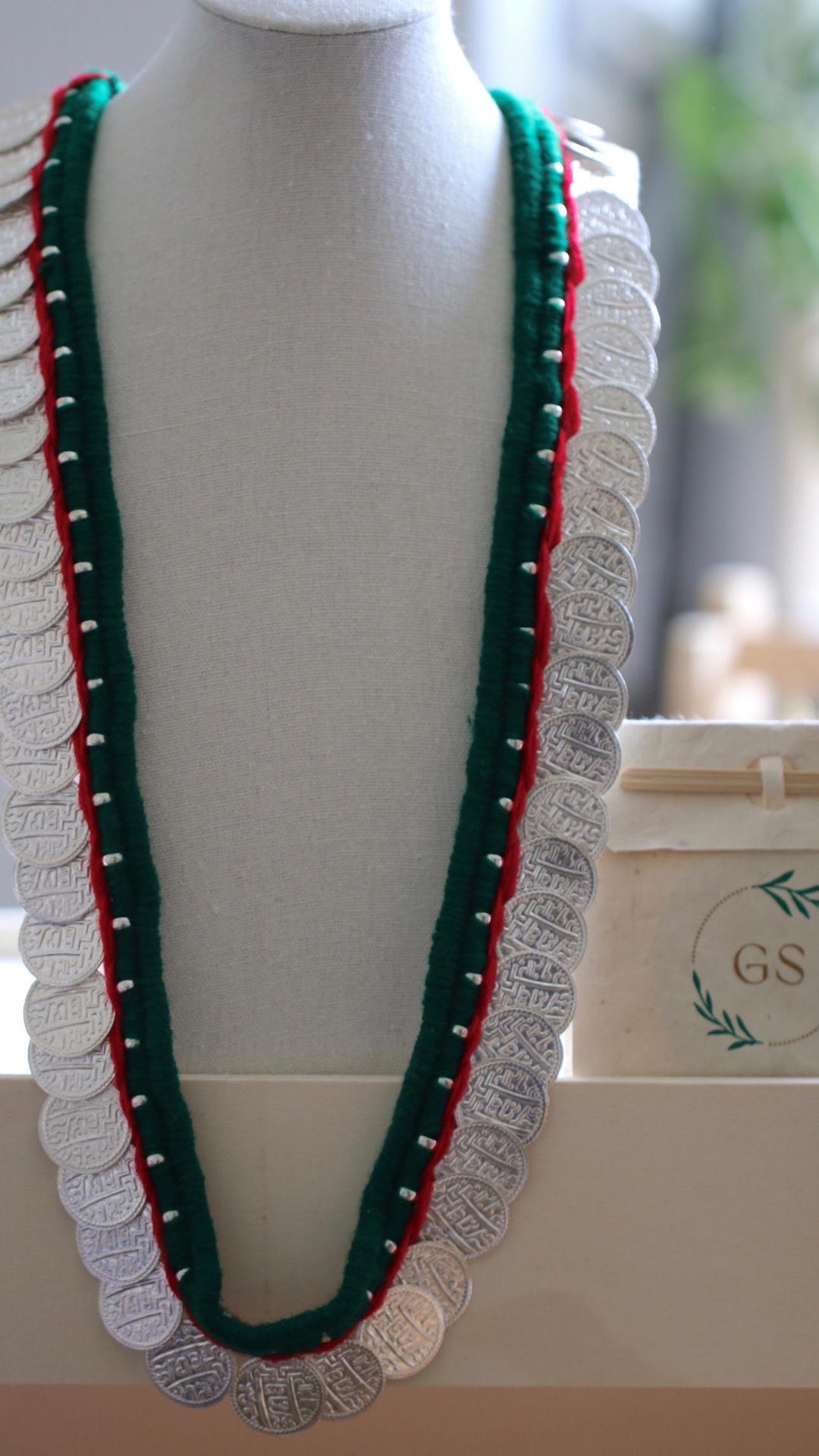 Pure Silver Hamel Hamel Mala Nepali Ornaments nepali Jewellery silver ...