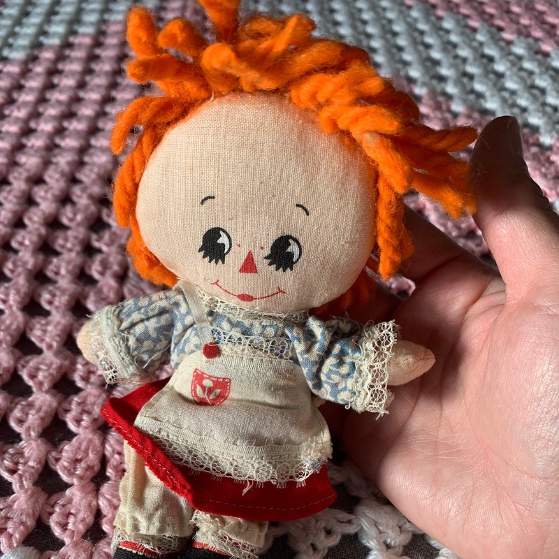 Raggedy Ann Doll - Etsy