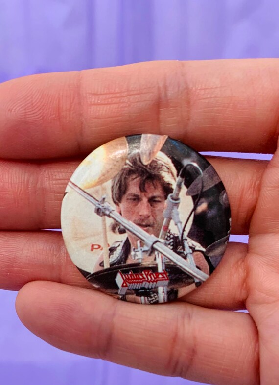 Vintage Judas Priest Buttons - Gem