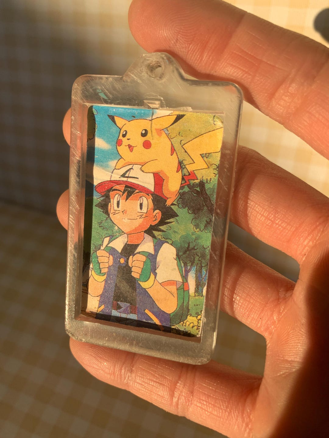 Vintage 1990s 90s Pokemon Keychain / Ash Ketchum / Pikachu / Nostalgia ...