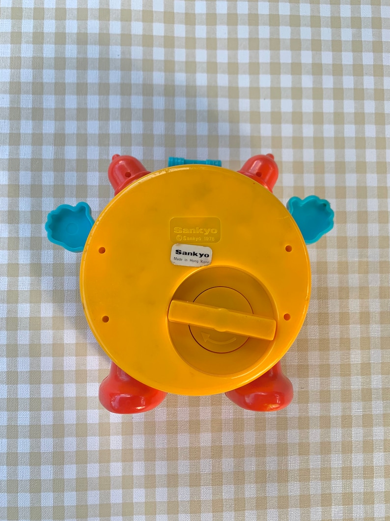 Moving Musical Clock 1976 Sankyo Toy | Etsy