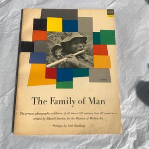 Vintage Photography Magazine / the Family of Man / Moma New York / 1955 ...